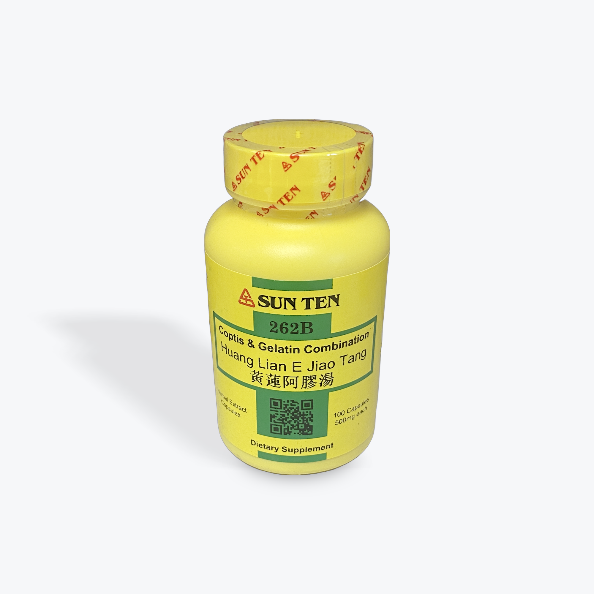 HUANG LIAN E JIAO TANG by SUN TEN 100 CAPSULES (500 mg each) | Nautilus ...
